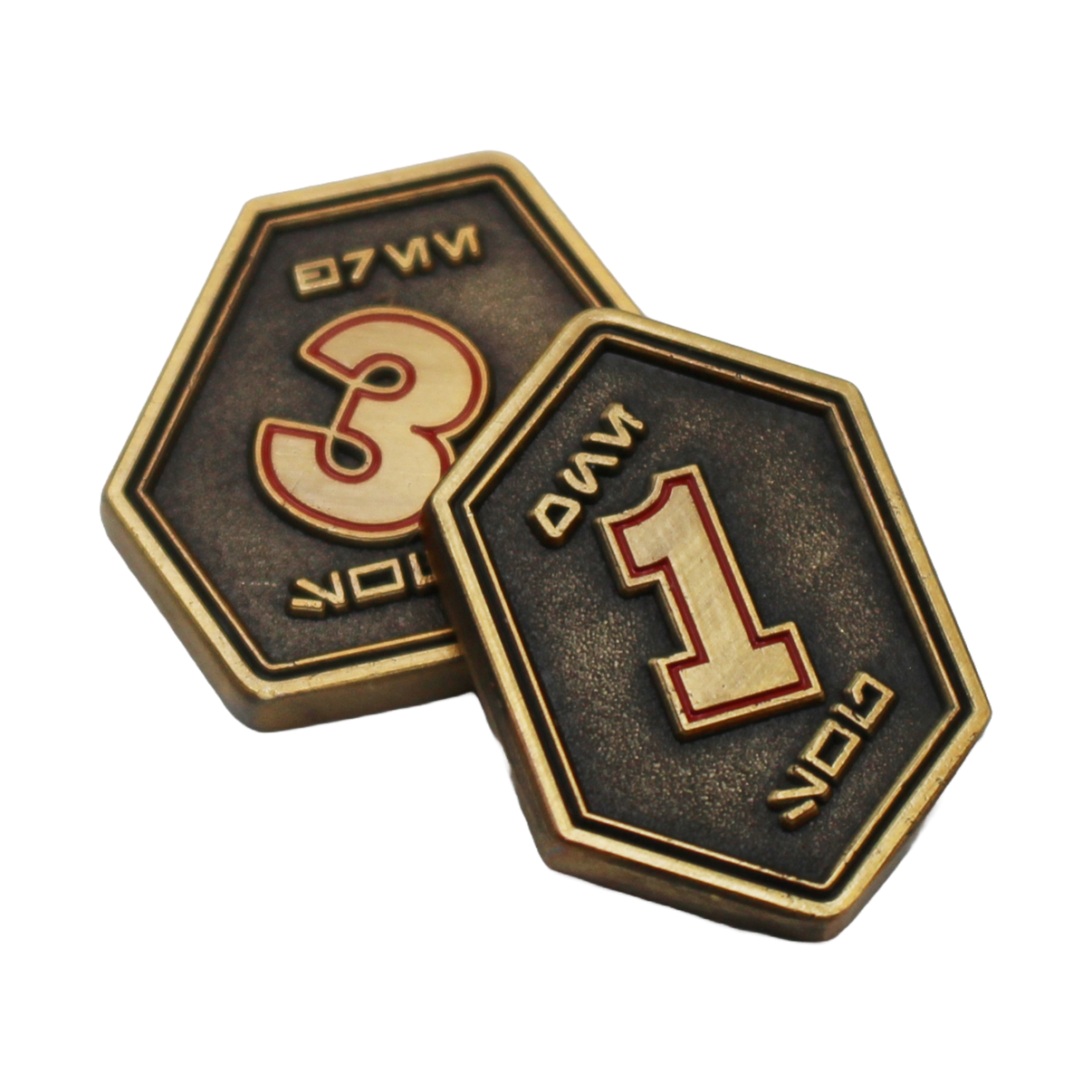 Damage | Number Token – metalFABtokens