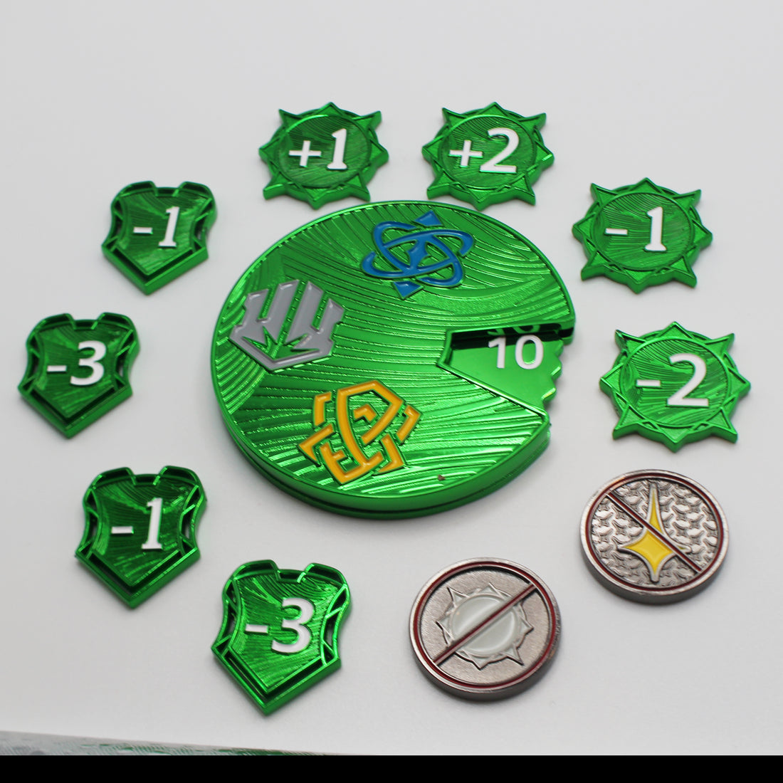 Lorcana Token Set: 10 Counters/Tokens – metalFABtokens