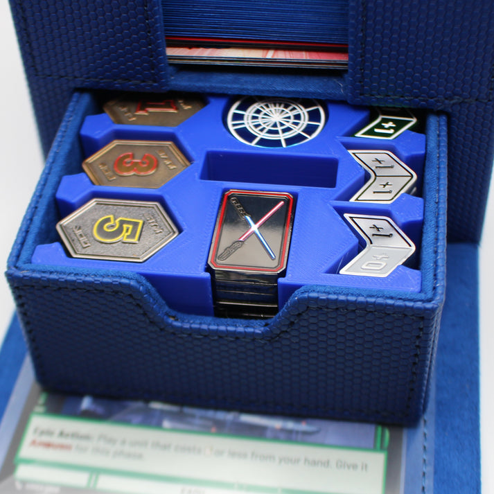 Gamegenic Deck Pod Insert SWU Token Holder (3D Printed) – metalFABtokens
