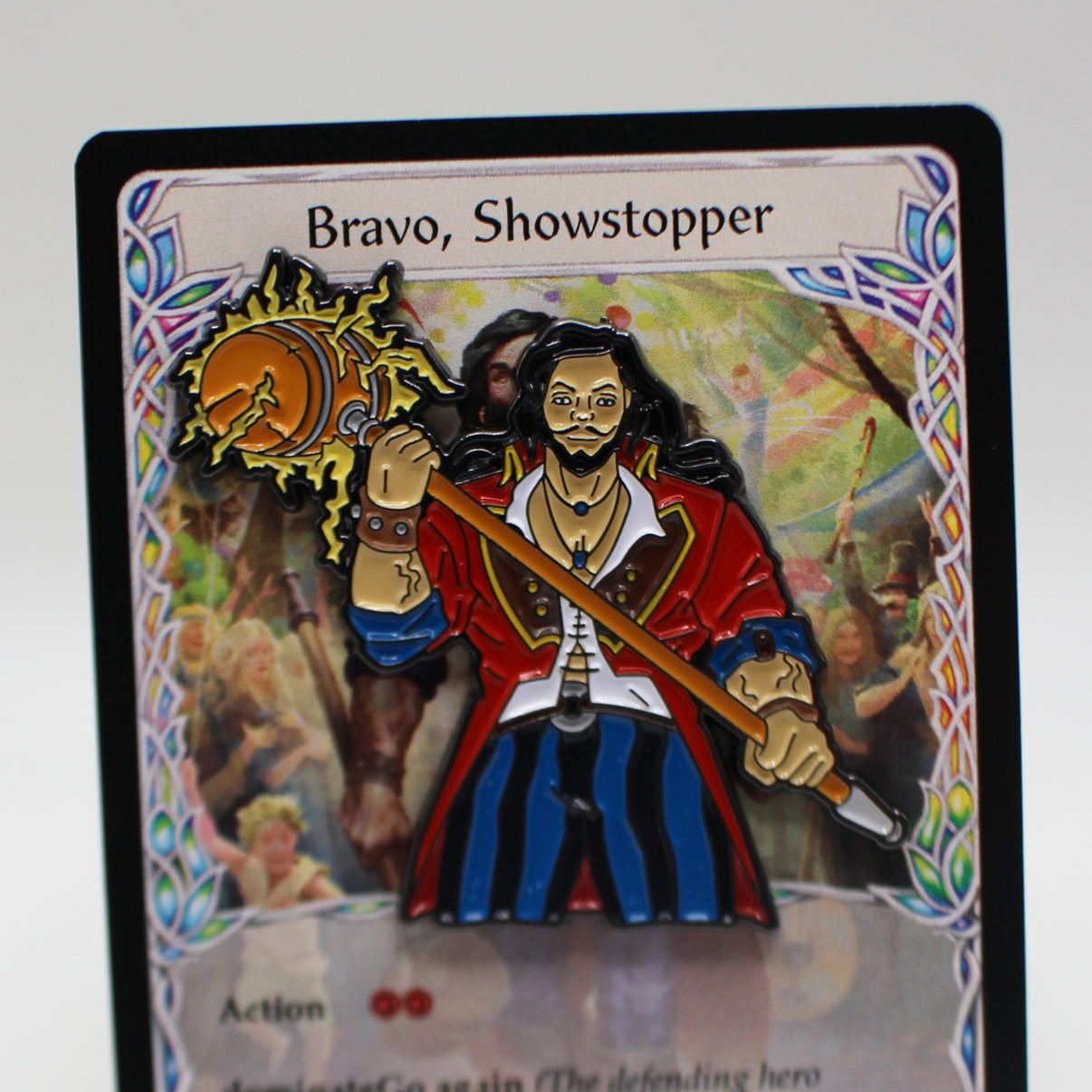 Bravo Hero Pin – metalFABtokens