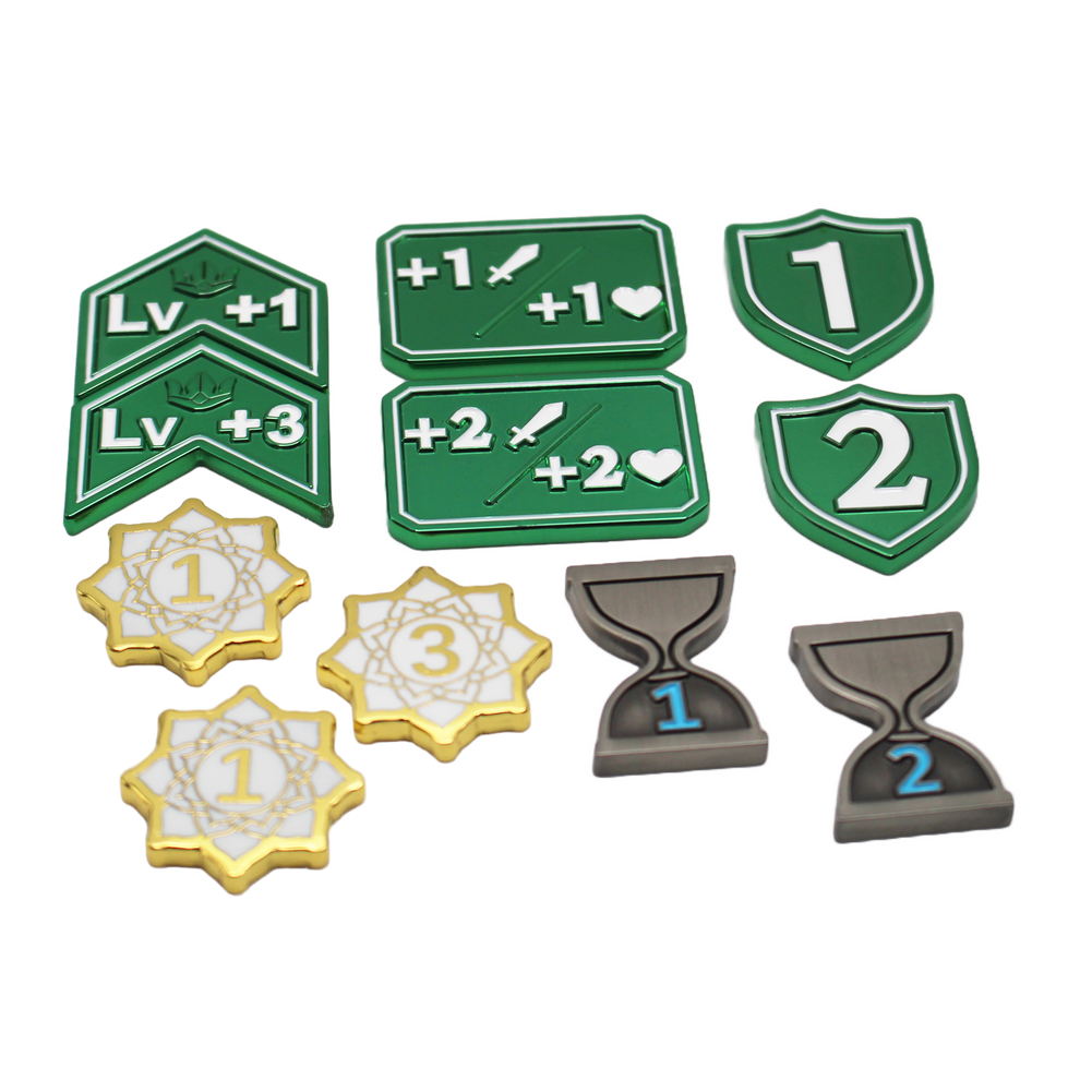 Grand Archive Wind Set: 11 Counters/Tokens – metalFABtokens