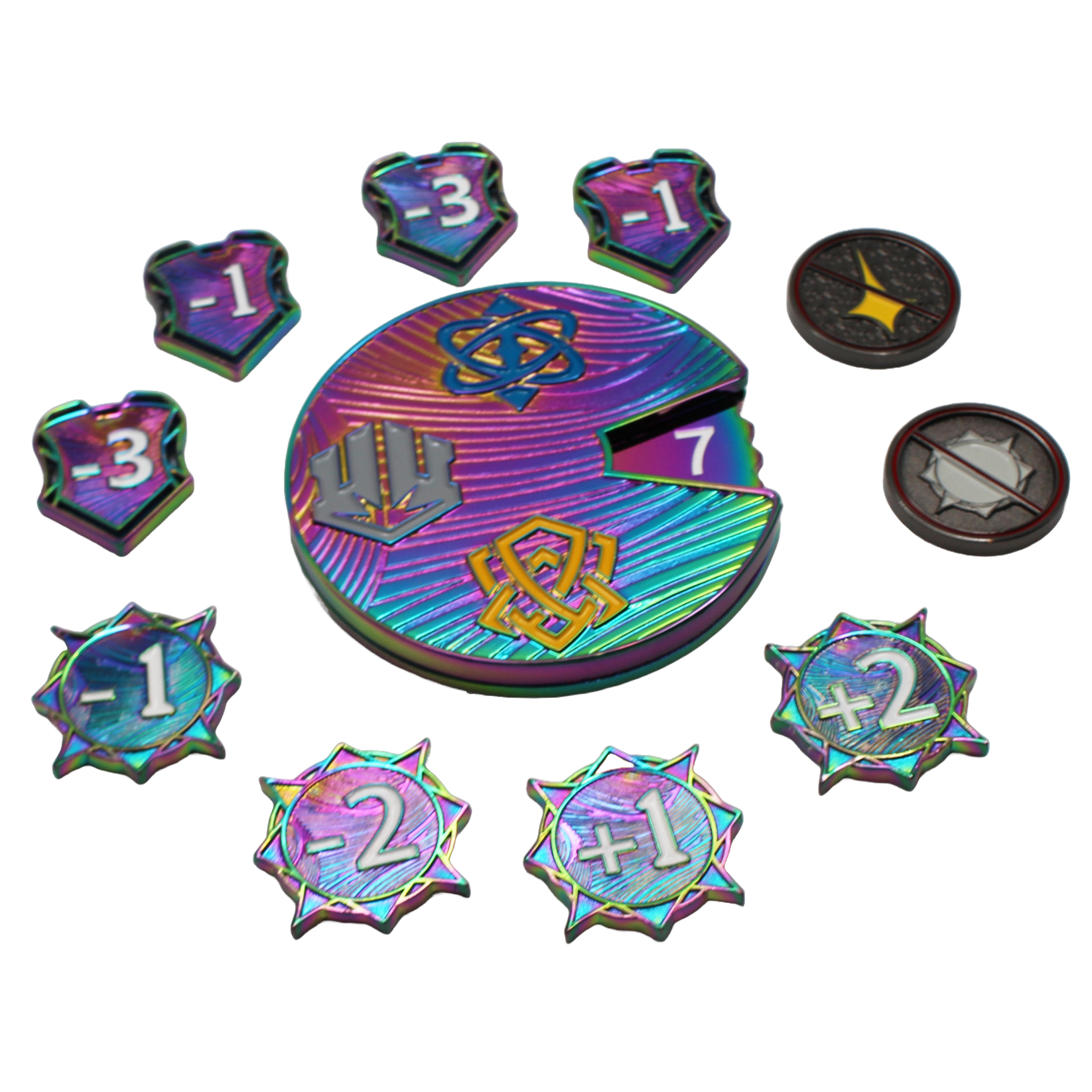 Lorcana Token Set: 10 Counters/Tokens – metalFABtokens