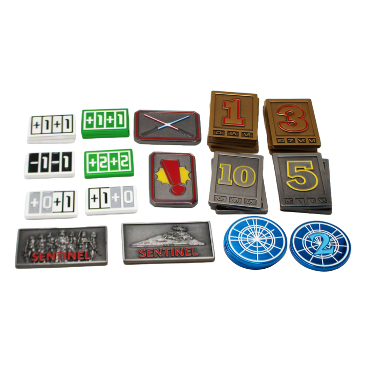 SWU Streamer Set w/Magnetic Case (34 Tokens) – metalFABtokens