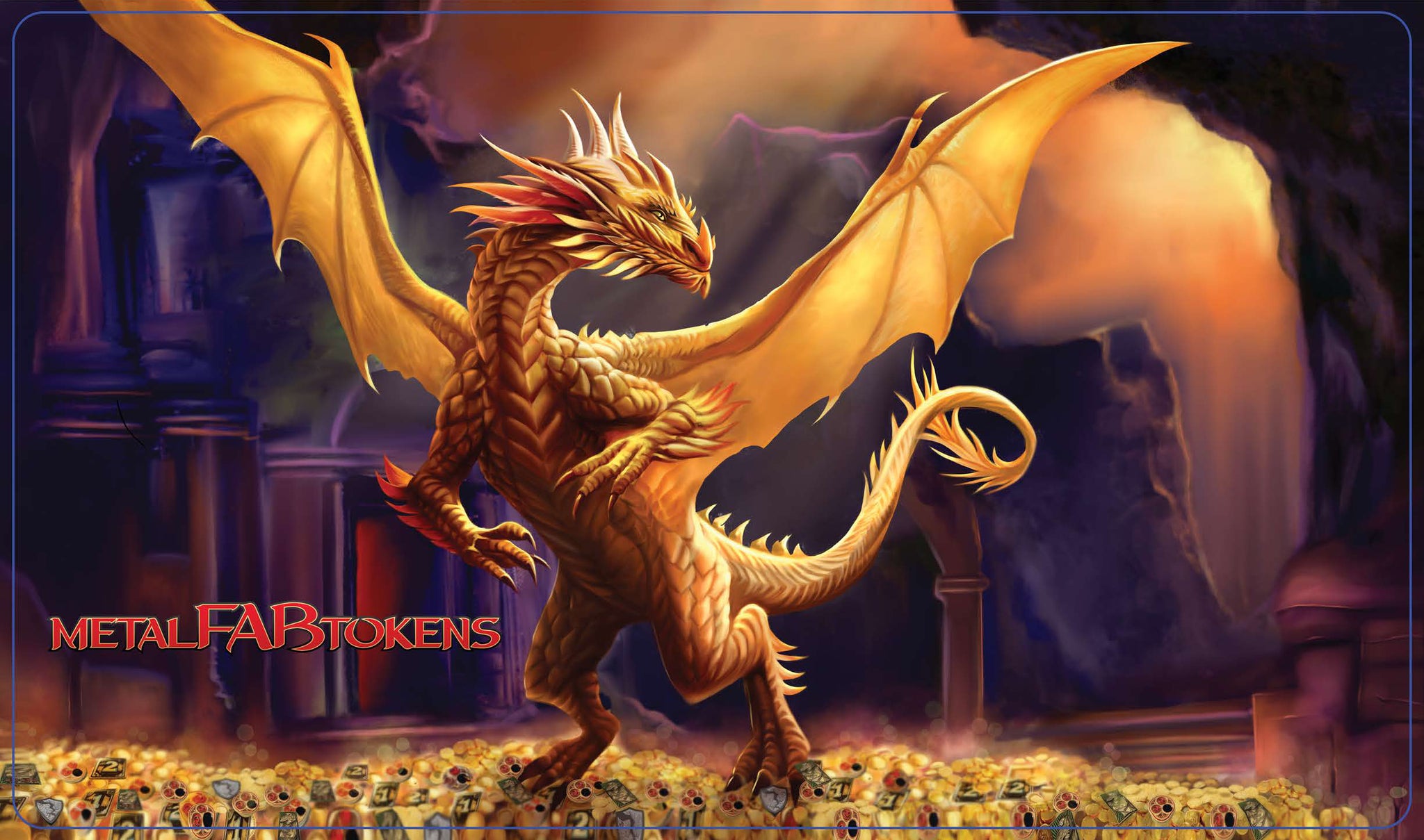 metalFABtokens Dragon Lair Mat