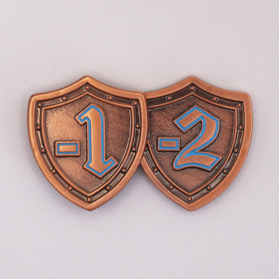Defense Tokens/Shield (-1/-2) Tokens, Equipment Set: 4 x Tokens ...