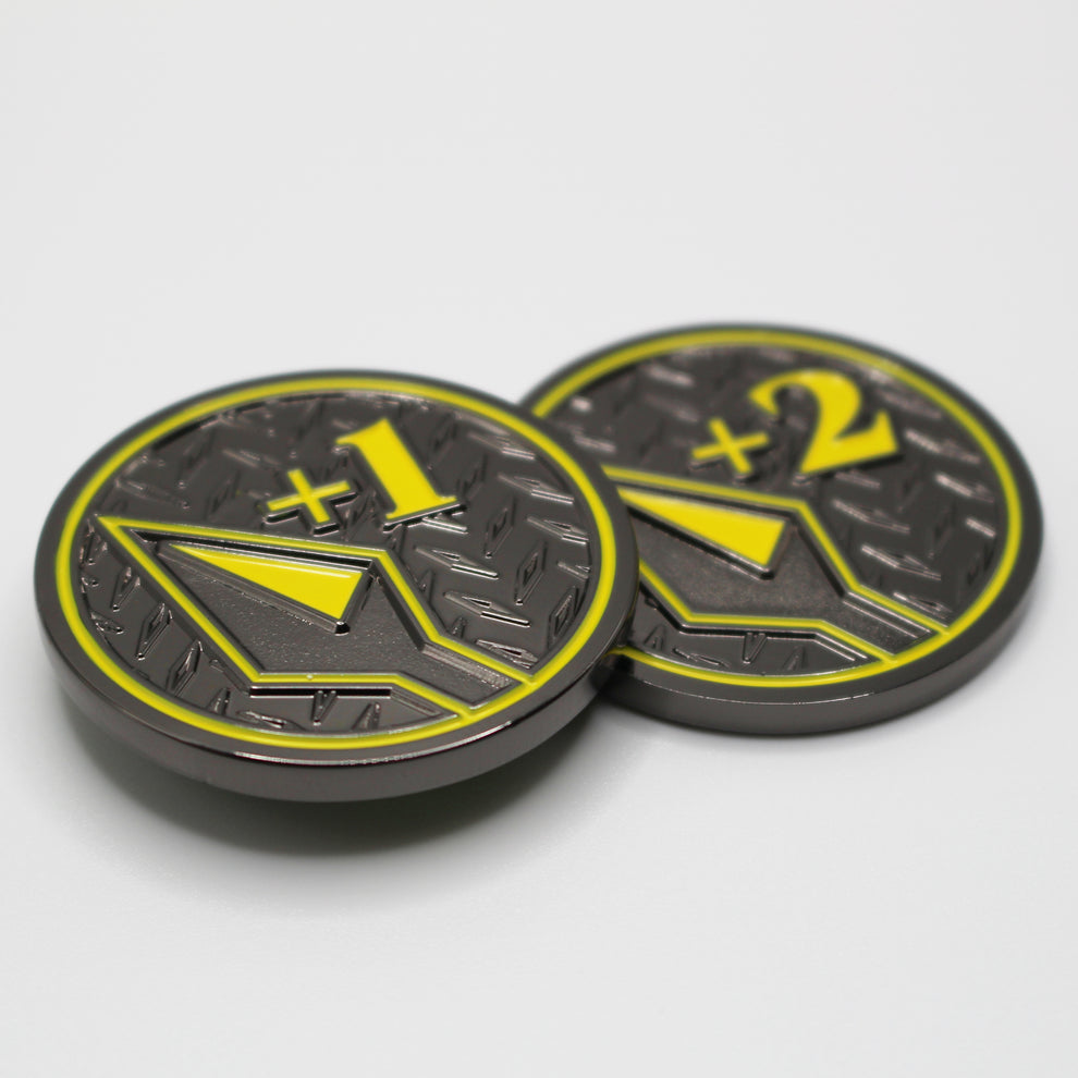 Streamer Damage Counters/Tokens – metalFABtokens