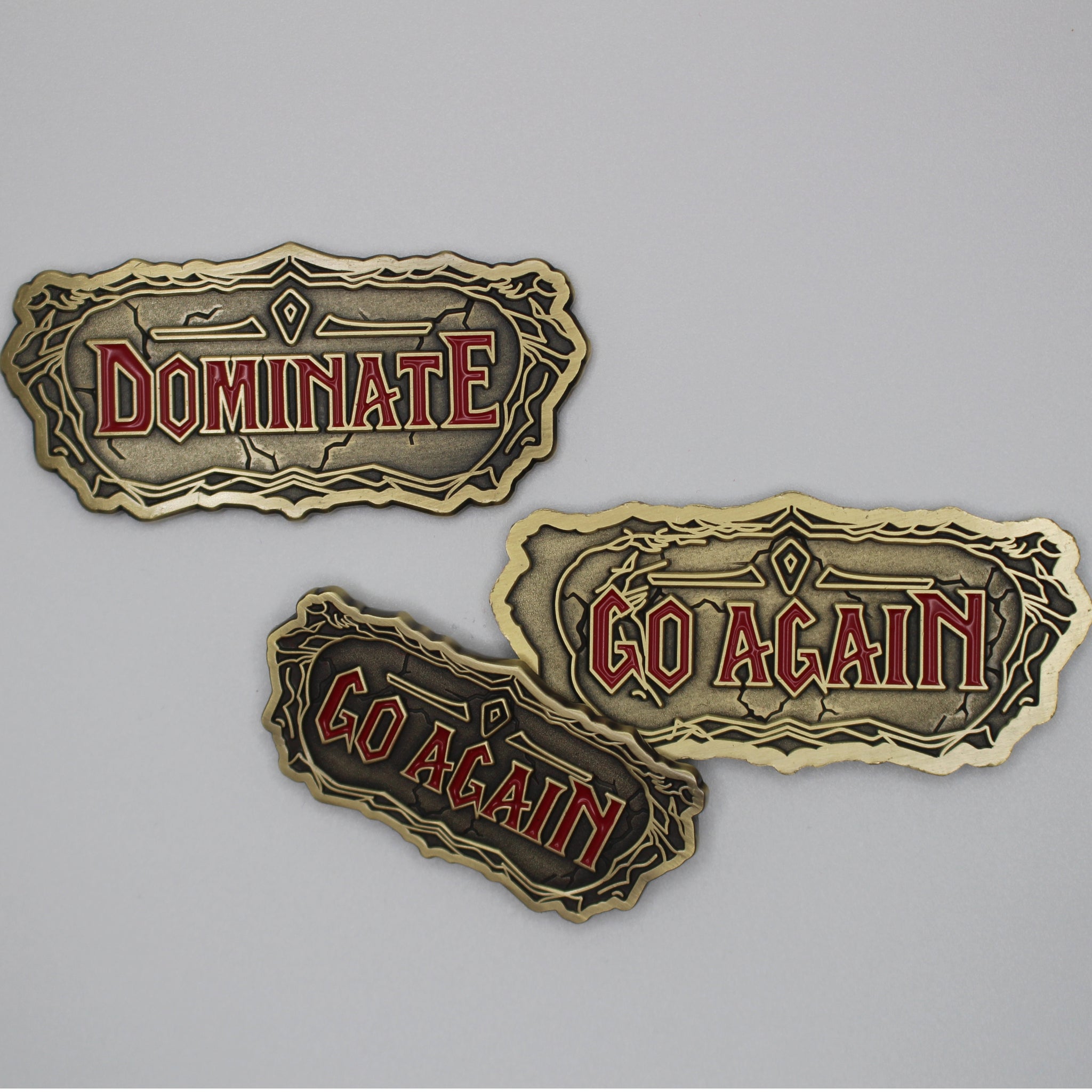 Condition Metal Tokens: Dominate | Go Again, Overpower | Wager, Intimi ...