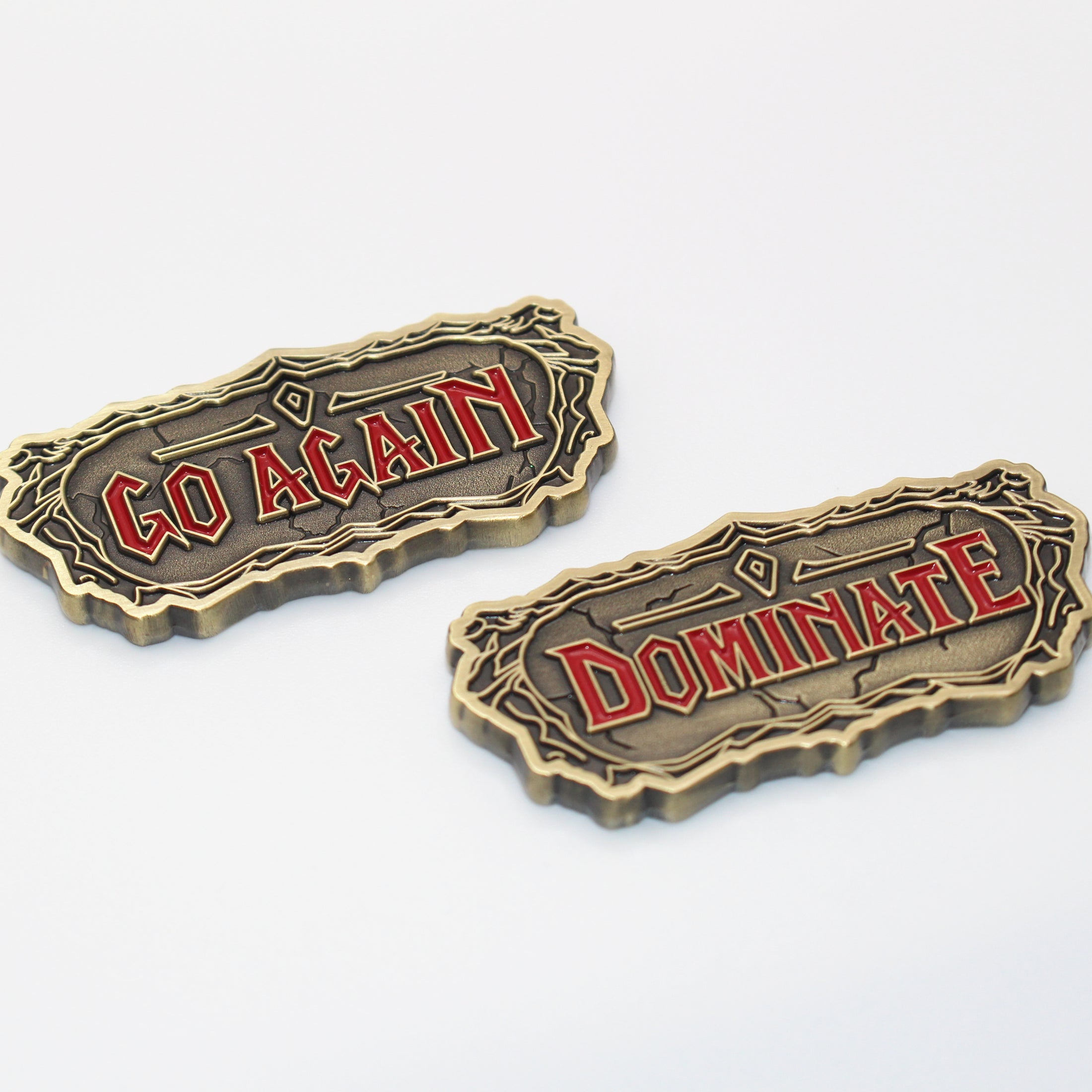 Condition Metal Tokens: Dominate | Go Again, Overpower | Wager, Intimi ...