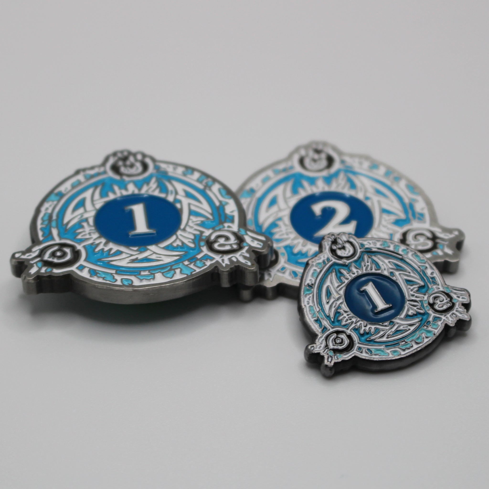 Streamer Frostbite Metal Token – metalFABtokens