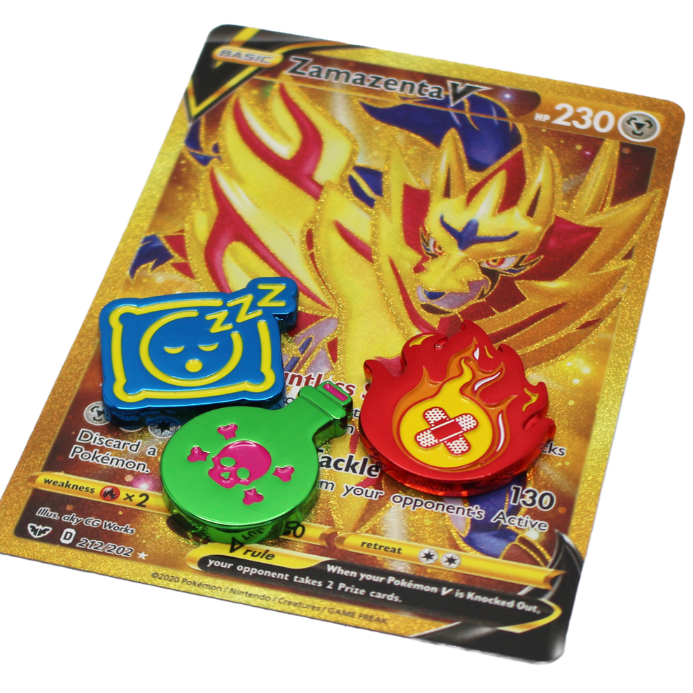 Pokemon Set: 18 Tokens – metalFABtokens