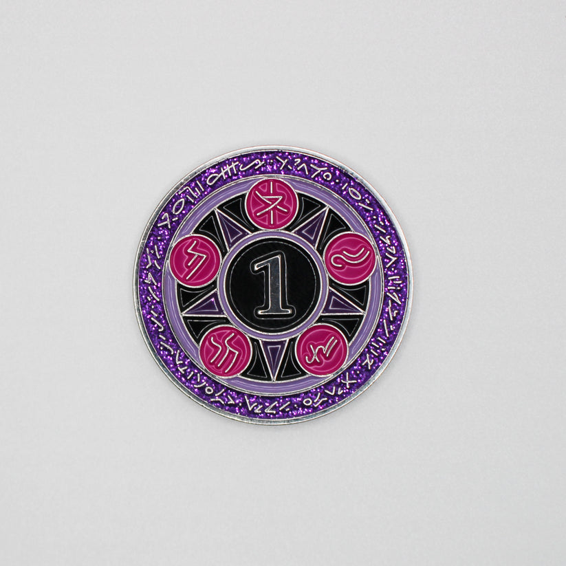 Streamer Runechant Metal Token – metalFABtokens