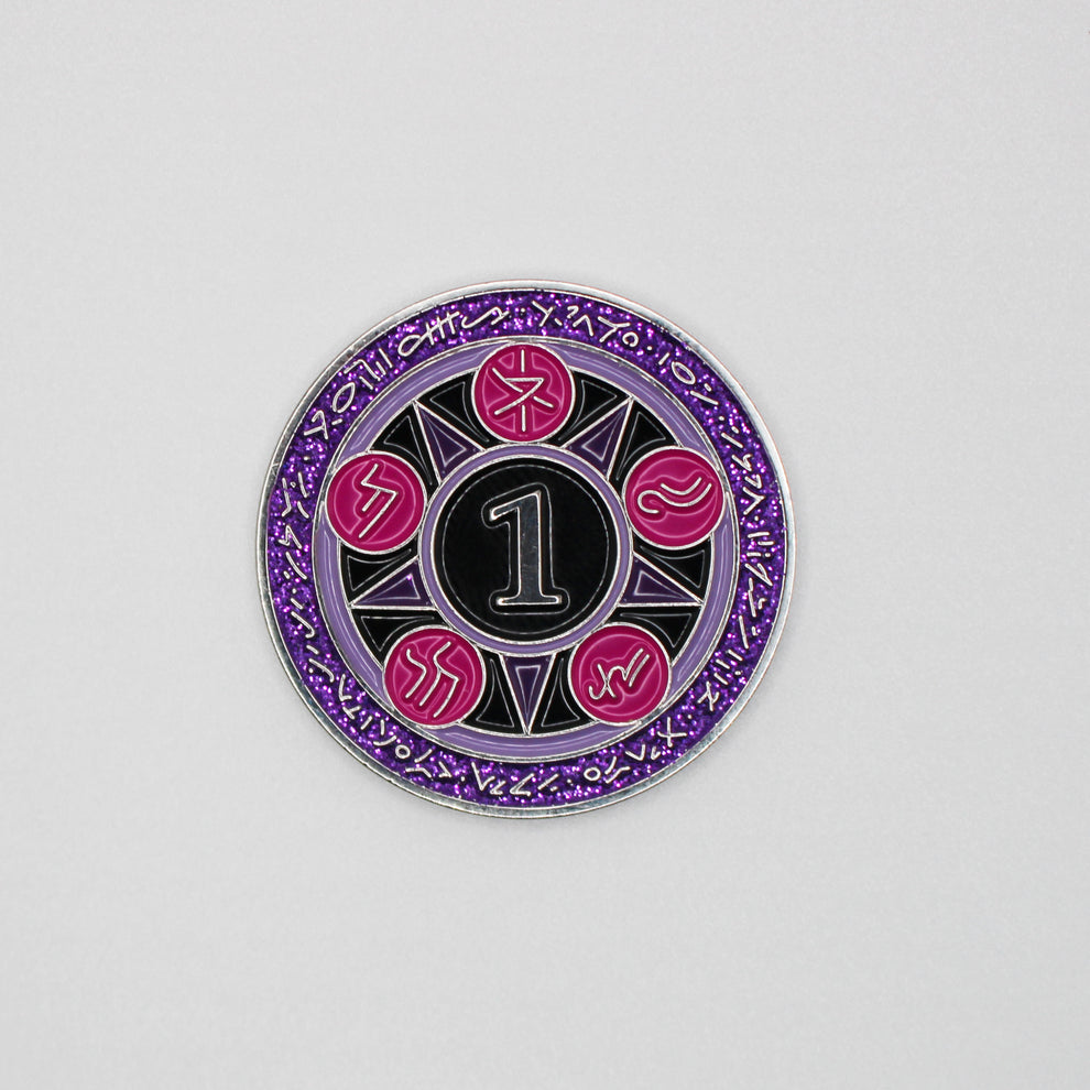 Streamer Runechant Metal Token – metalFABtokens