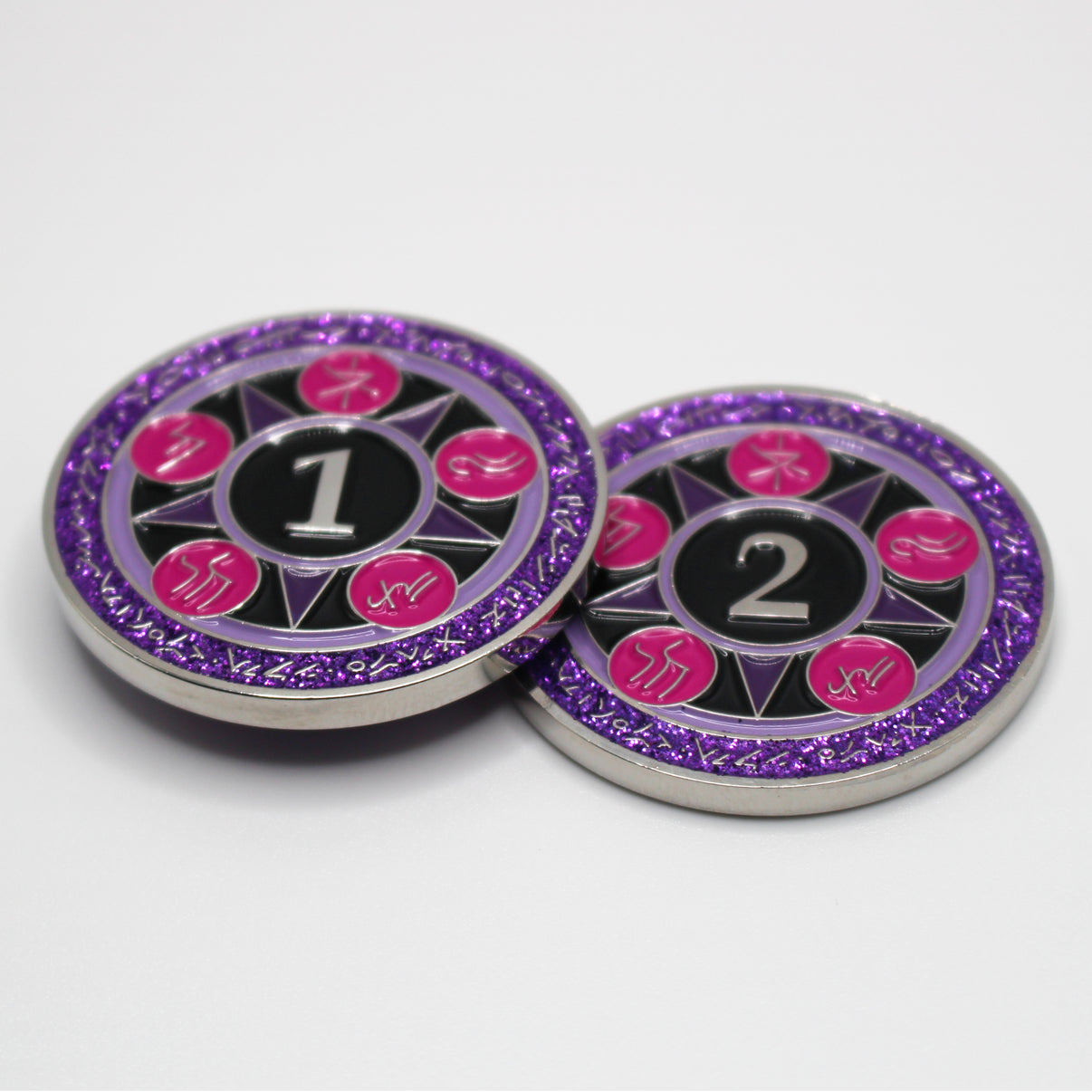 Streamer Runechant Metal Token – metalFABtokens