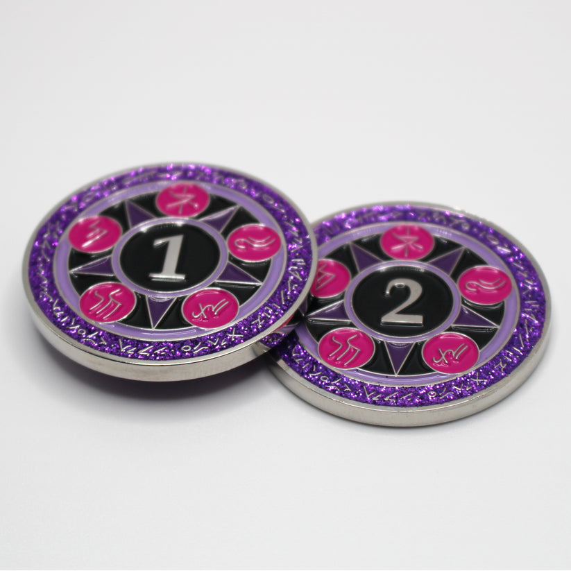 Streamer Runechant Metal Token – metalFABtokens