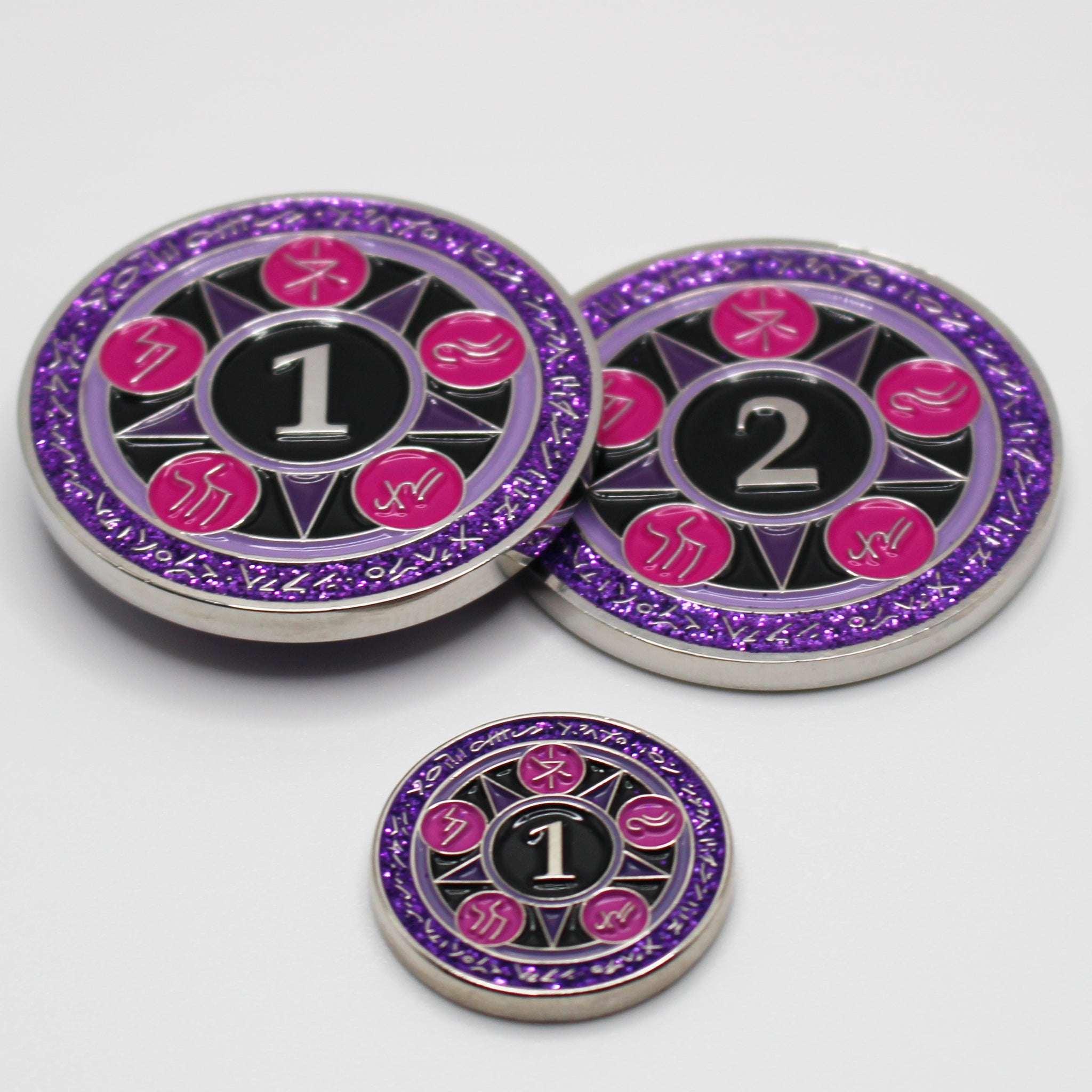 Streamer Runechant Metal Token – metalFABtokens