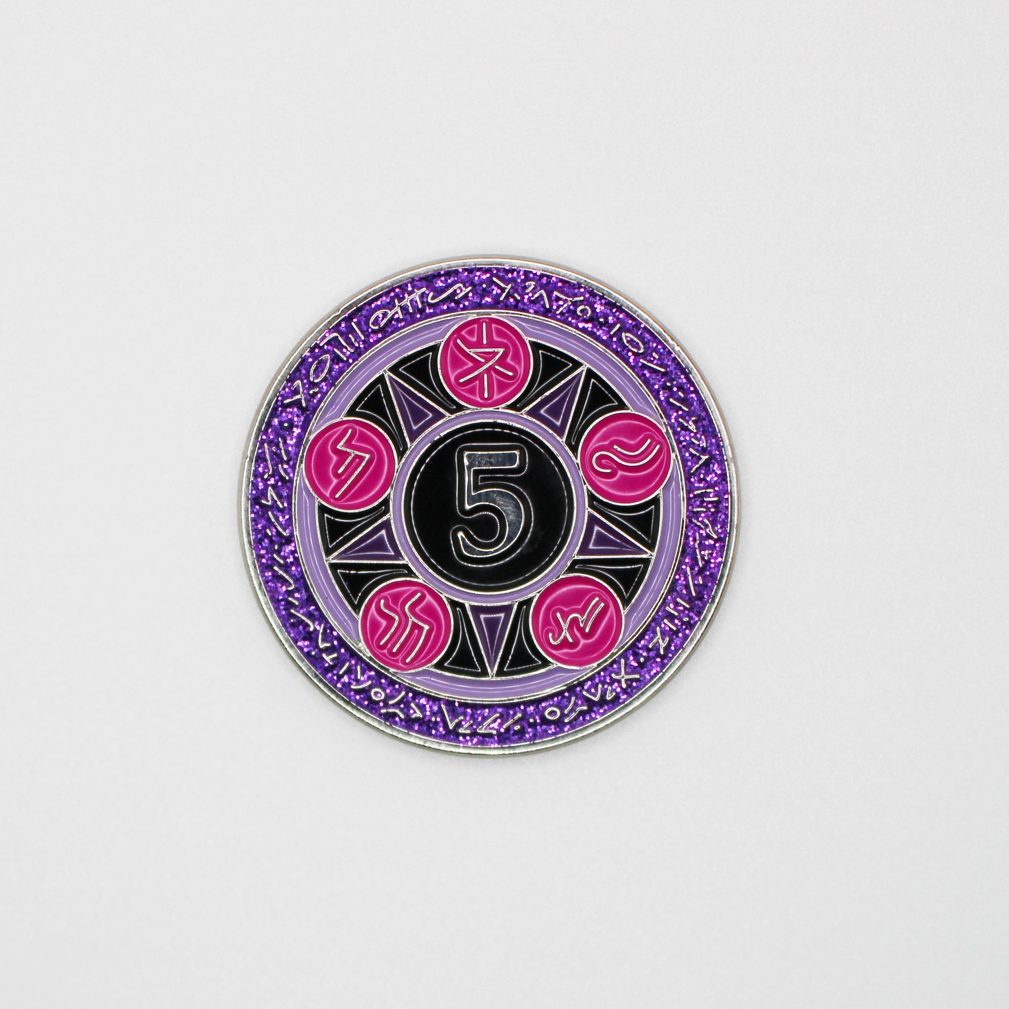 Streamer Runechant Metal Token – metalFABtokens