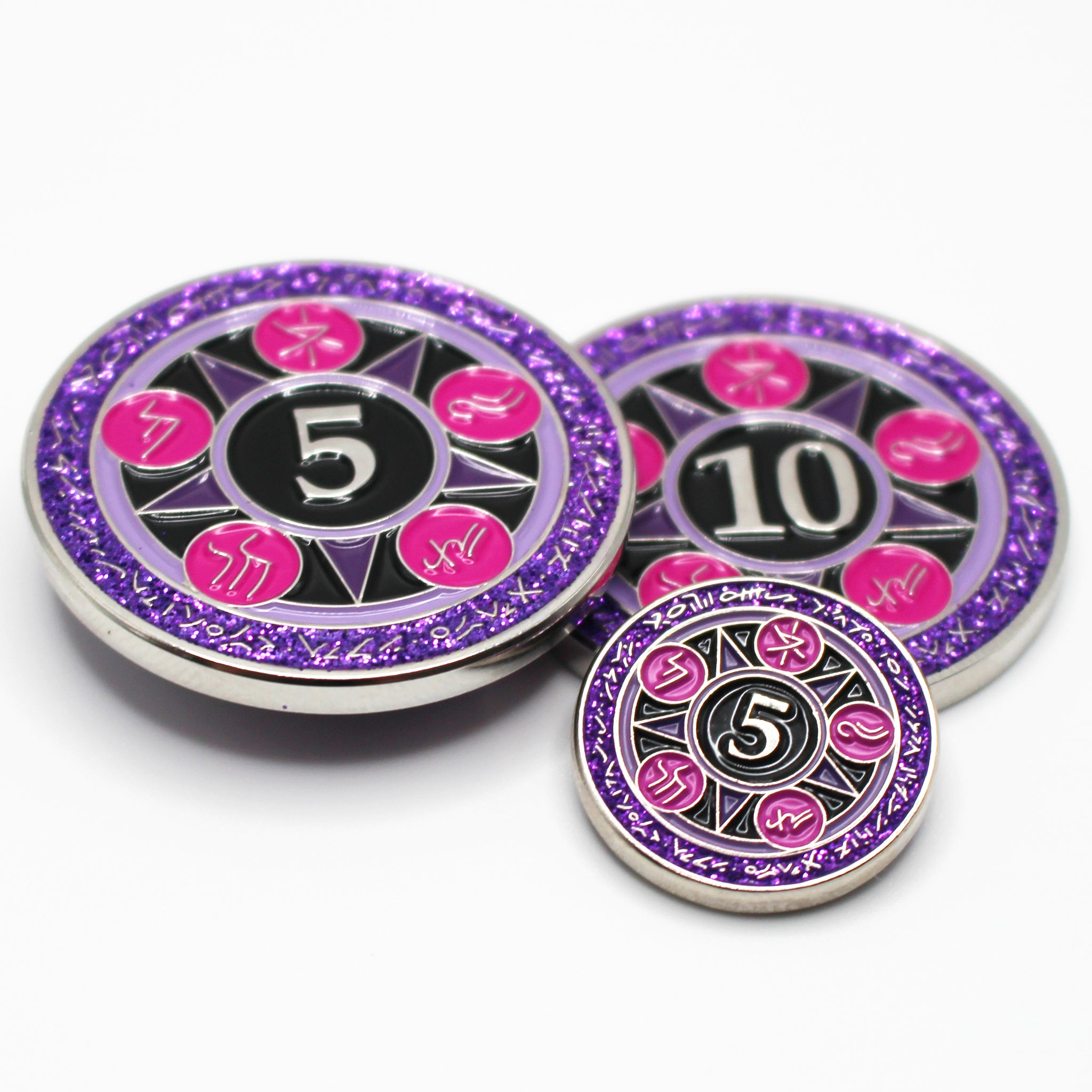 Streamer Runechant Metal Token – metalFABtokens