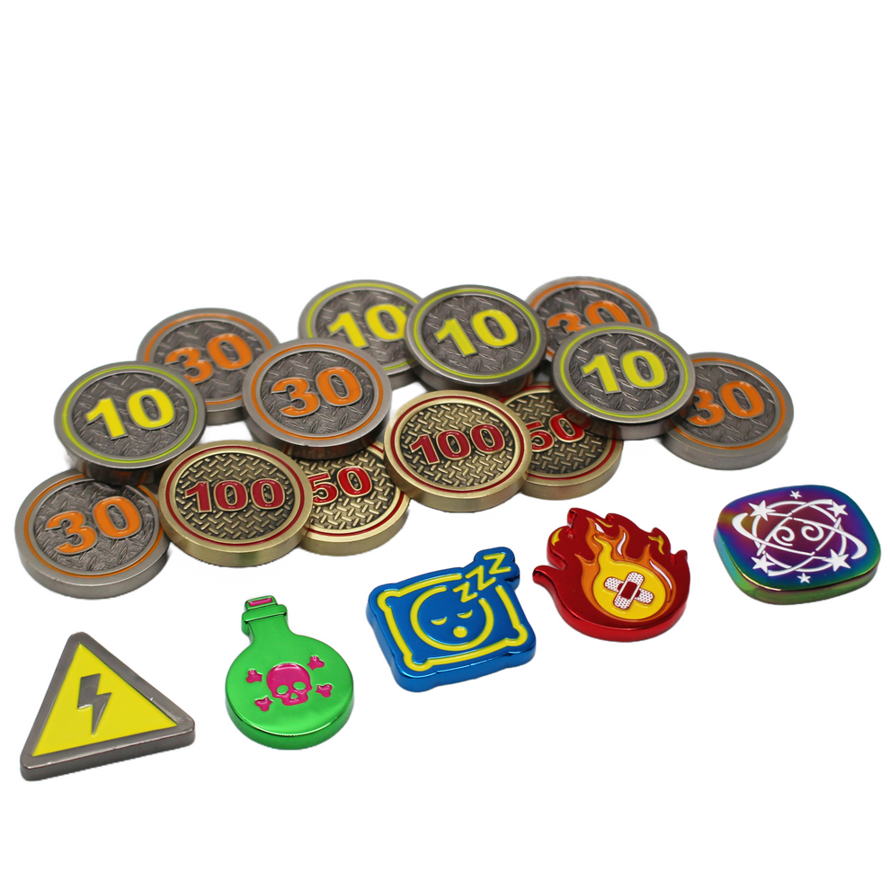 Pokemon Set: 18 Tokens – metalFABtokens