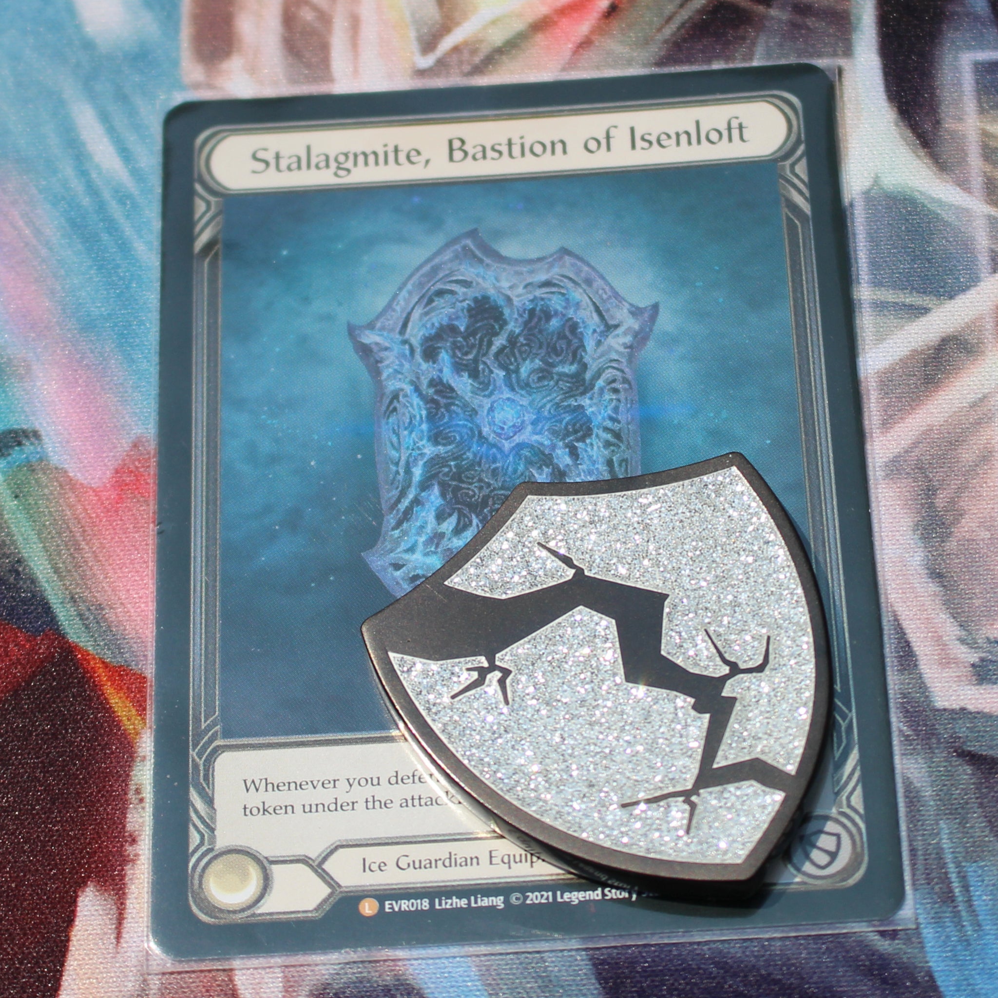 Streamer Shield Token : Oversized Metal Shield Token – metalFABtokens